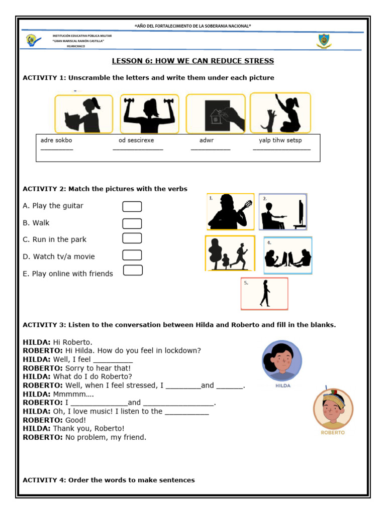 Worksheet S6 | PDF | Languages | Foreign Language Studies