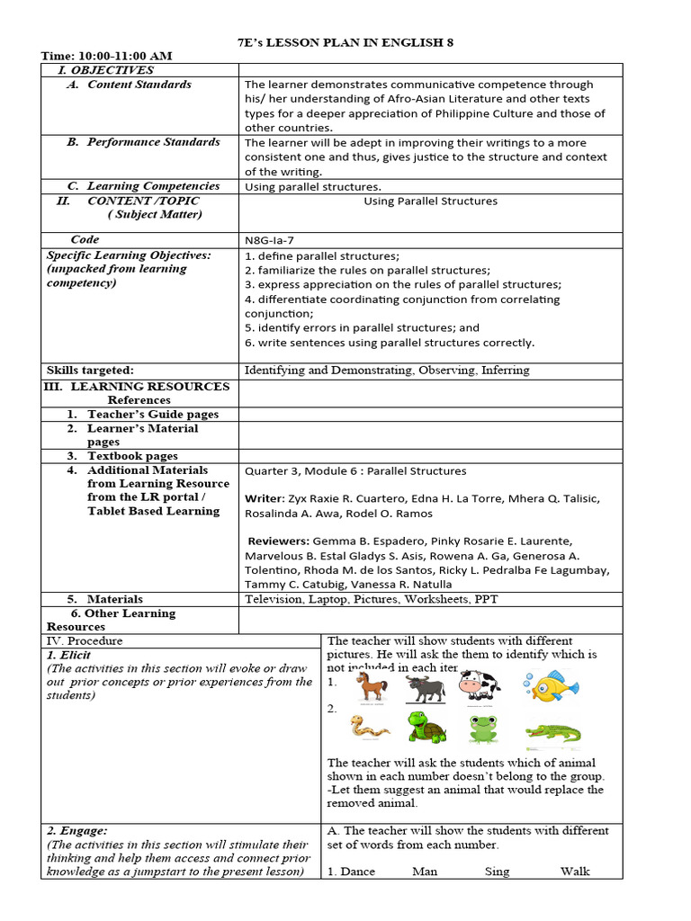 DLP english | PDF | Learning | Teachers