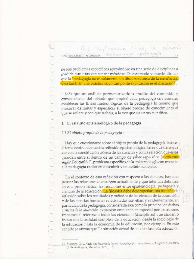 El Objeto Propio de La Pedagogia 2 - Compressed 2 | PDF