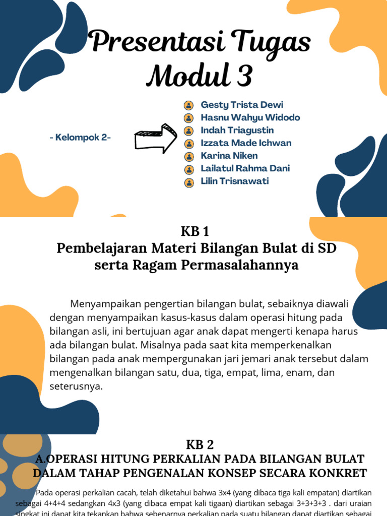 Rangkuman Modul 3 MTK Fiks | PDF | Metode & Bahan Ajar