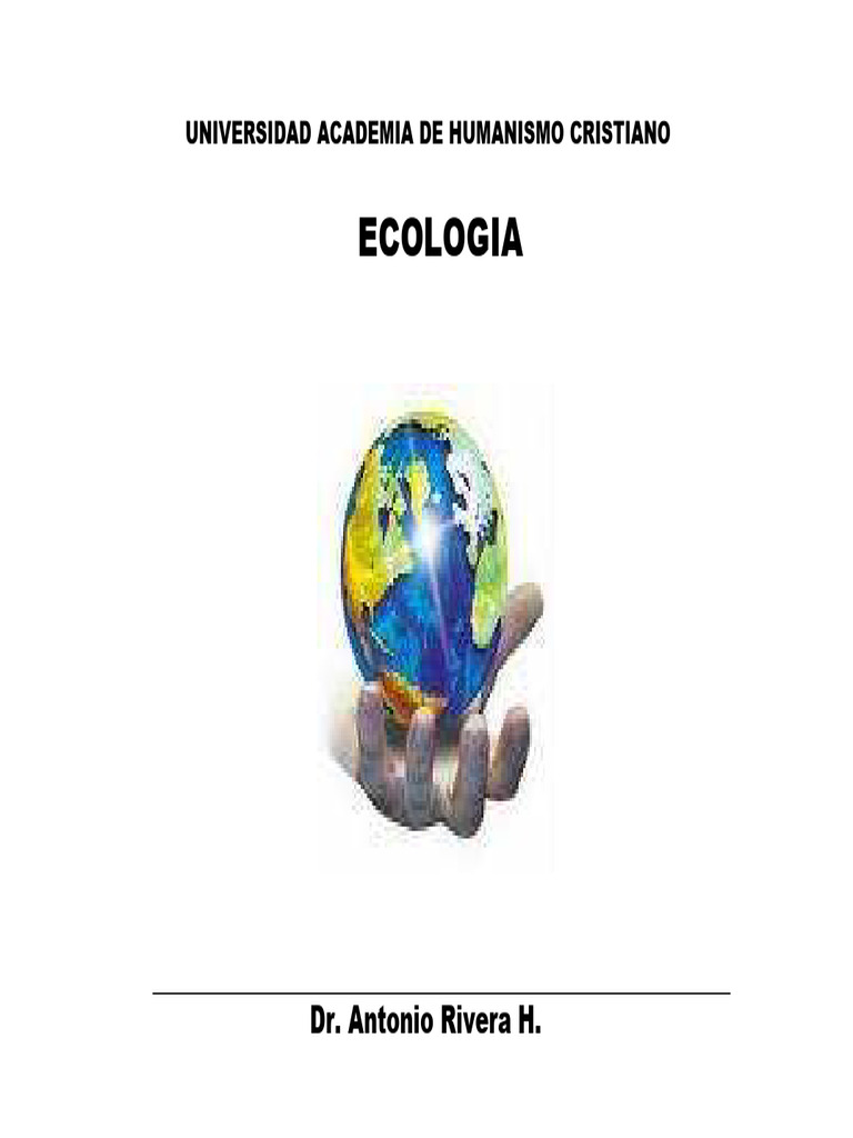 Clase - 1 Ecología | PDF | Ecología | Ecosistema