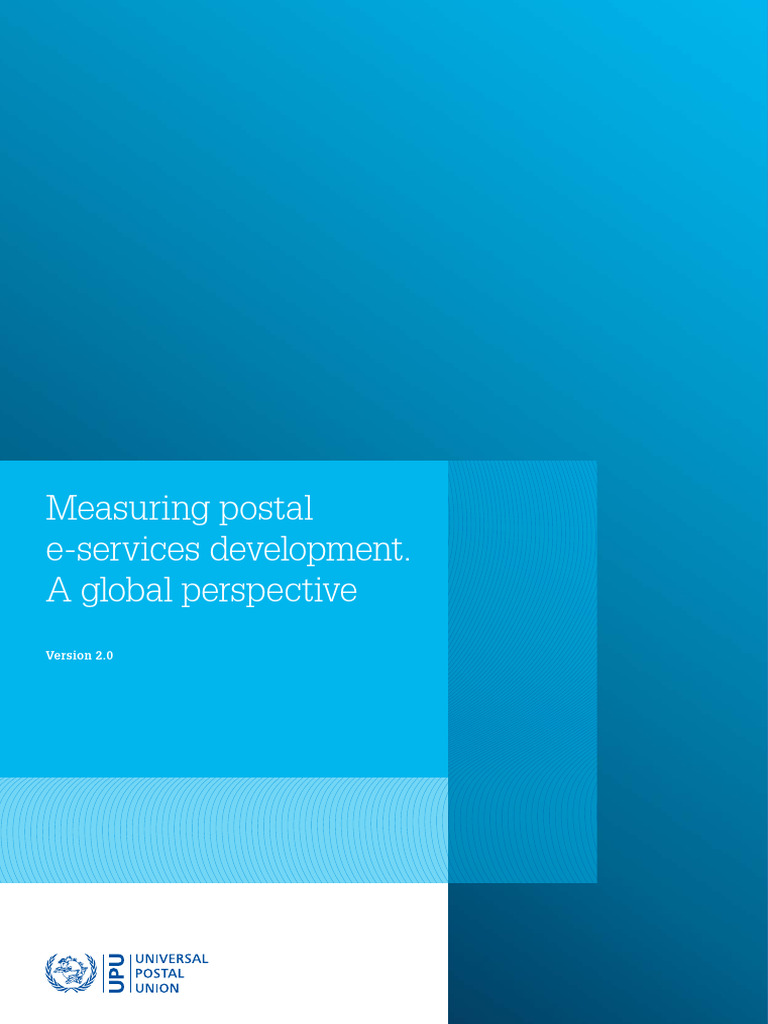 Measuring Postal E-Services Development | PDF | Sustainability | E Commerce