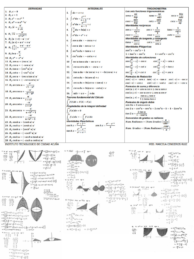 Formulario Calculo (F03) | PDF