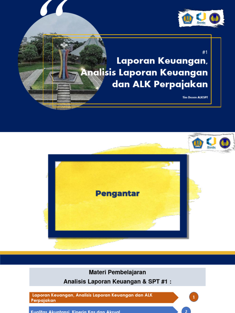LK, ALK Dan ALK Perpajakan | PDF