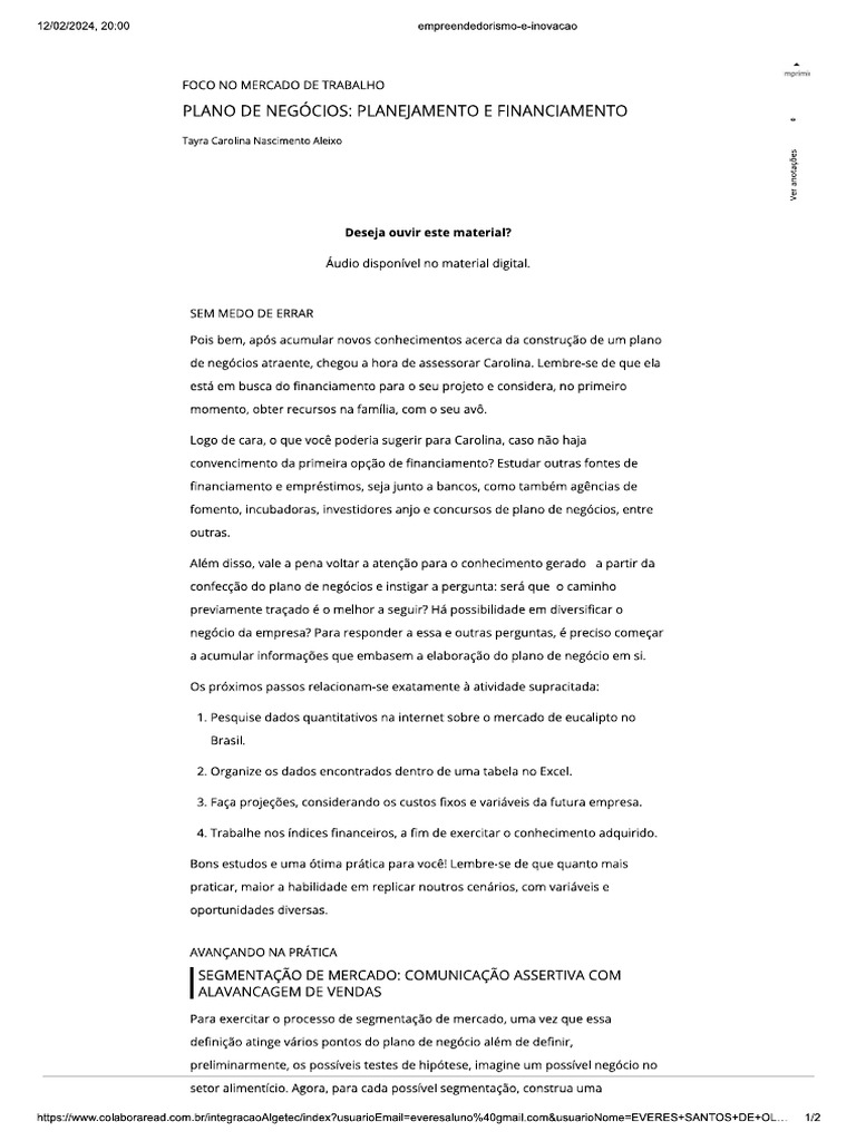 Material Didatico 2.2.2 | PDF