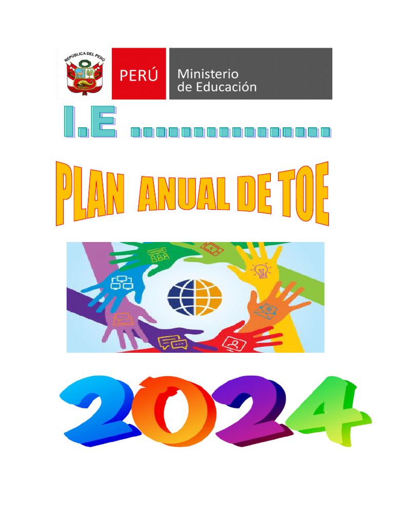 PLAN DE TOE-INSTITUCIONAL | PDF | Enseñando | Violencia