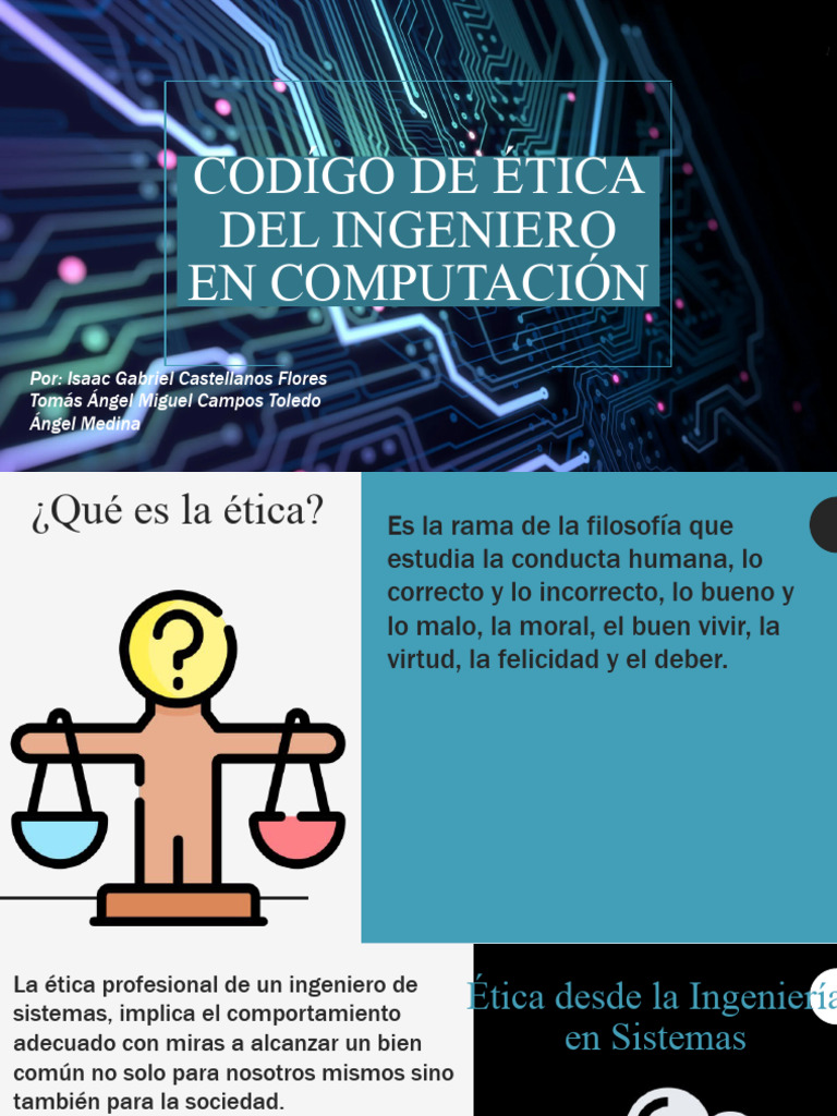 Código de Ética para Ingenieros en Computación | PDF | Business