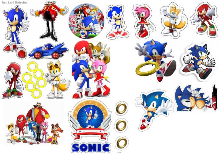 Sticker de Sonic | PDF