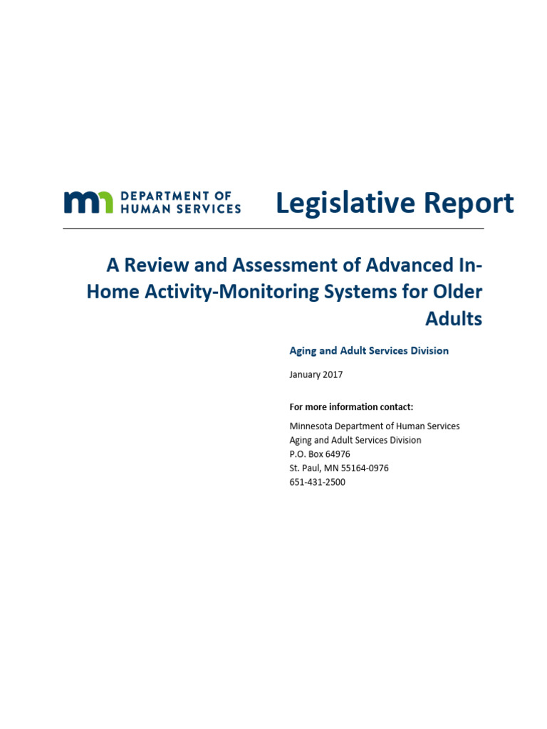 2018 01 in Home Activity Monitoring Systems Report - tcm1053 323076 ...