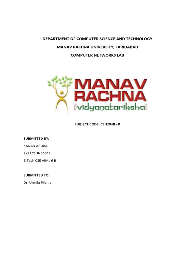 Kanan Labfile MT | PDF | Network Topology | Computer Network