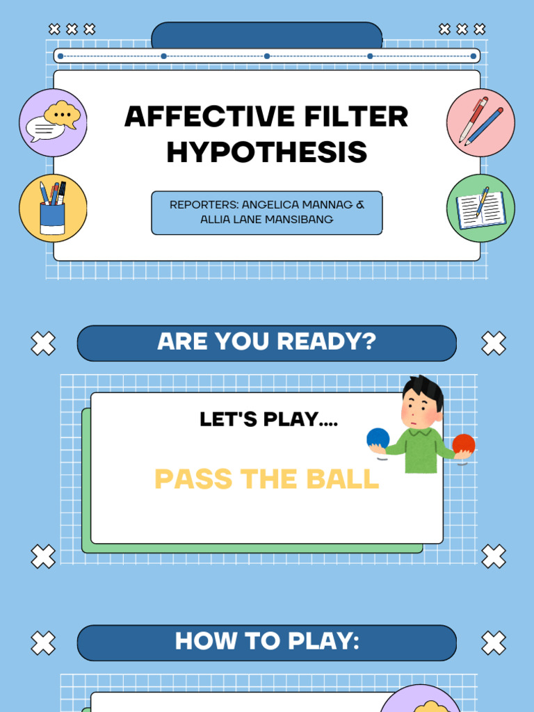 Affective Filter Hypothesis | PDF | Second Language Acquisition | Learning