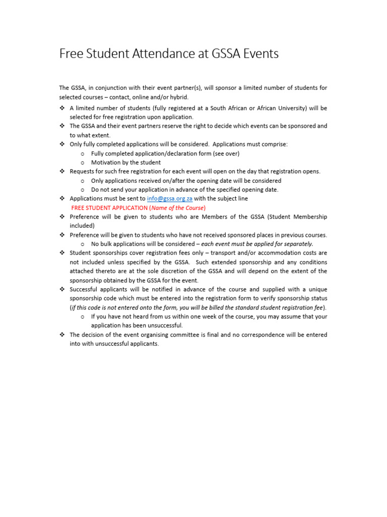 Free Students Requirements and Appllication Form | PDF | Career ...