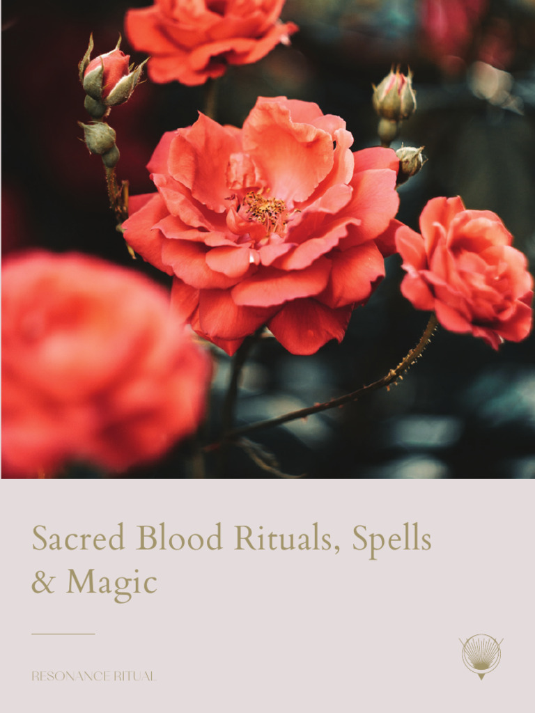 Sacred Blood Rituals, Spells & Magic | PDF | Cooking, Food & Wine ...