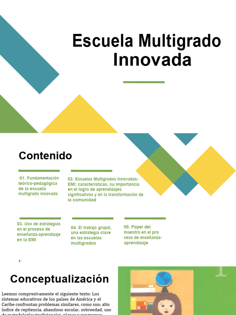 Escuela Multigrado Innovada (1) | PDF | Aprendizaje | Enseñando