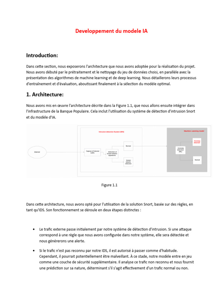 Developpement Du Modele IA | PDF | Python (Langage de programmation) | Programmation informatique