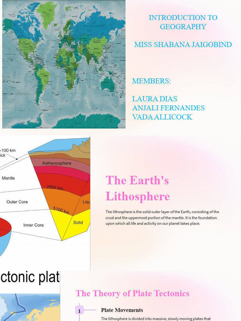 Introduction To Geography | PDF | Plate Tectonics | Volcano