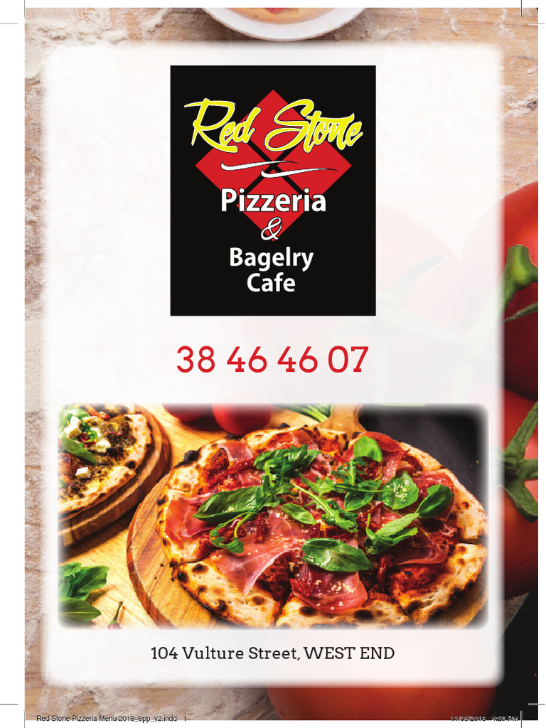Red Stone Pizzeria Menu 2018 8pp PRINT 3 1 Copy Compressed | PDF ...