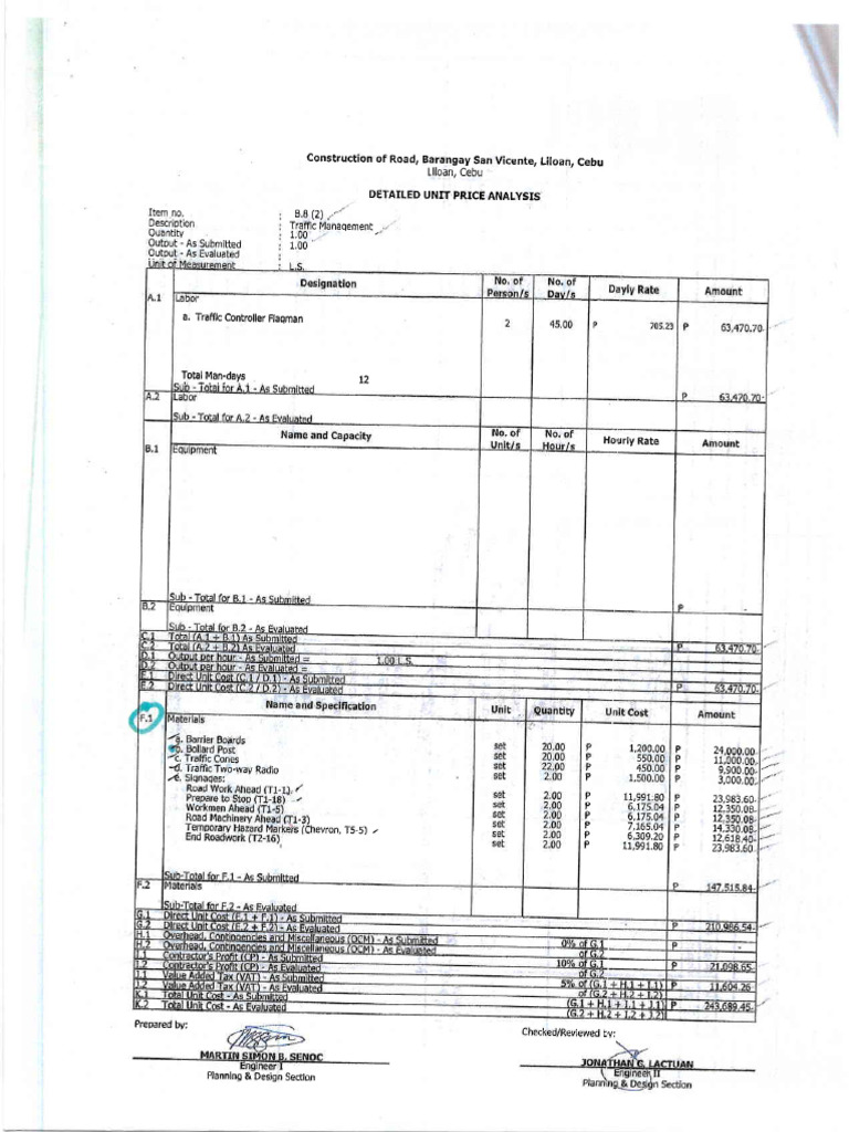 Traffic Management Documents | PDF