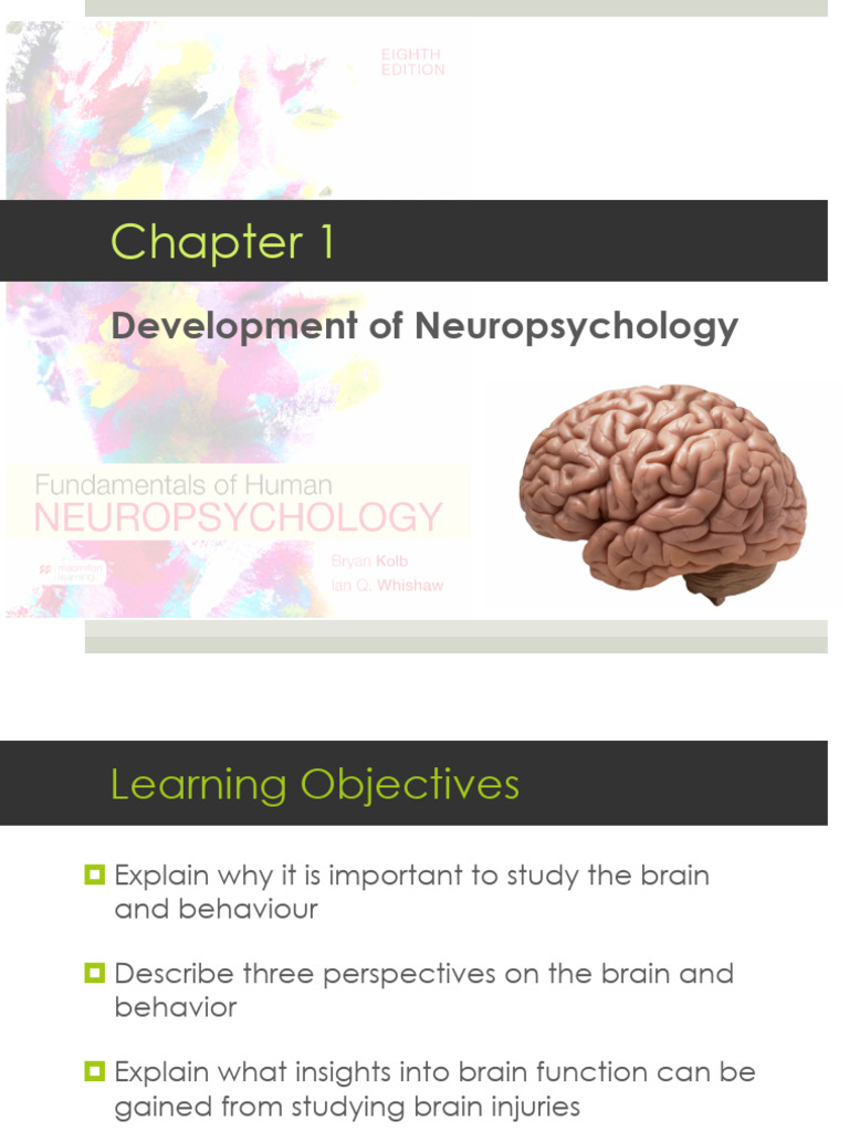 FullSlides Ch1 Development of Neuropsychology | PDF | Neuropsychology ...