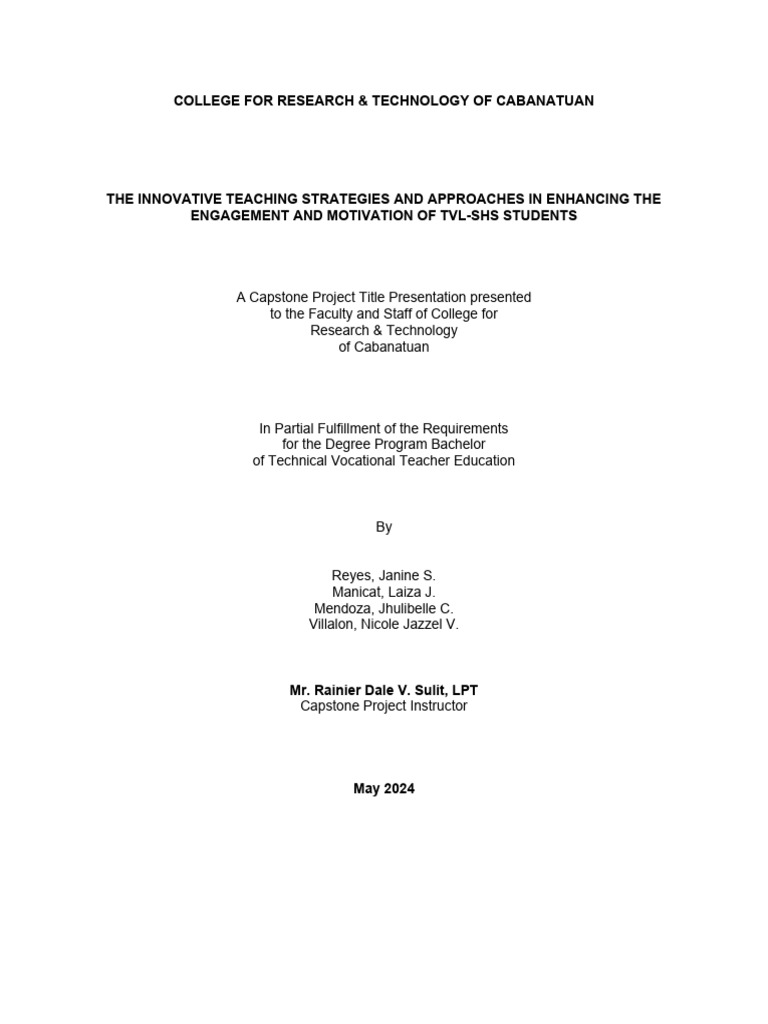 Chapter 1 3 Final | PDF | Learning | Motivation