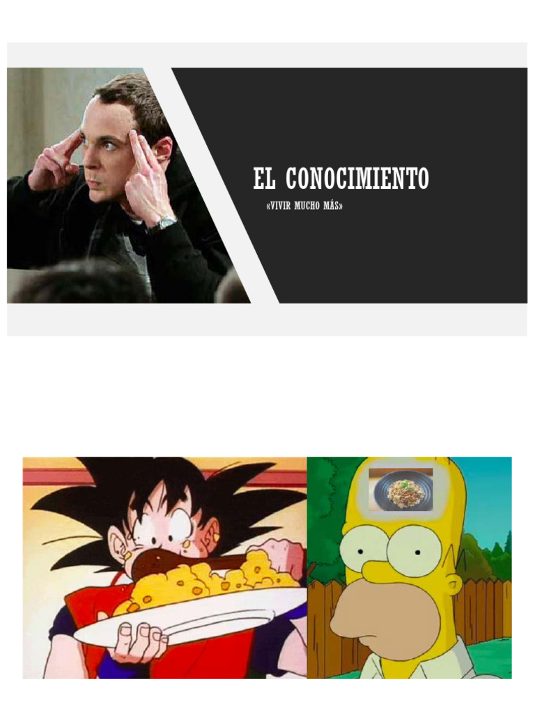 El Conocimiento | PDF | Conocimiento | Comportamiento