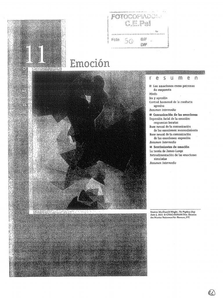 50 - Carlson - Fisiologia de La Conducta Cap 11 | PDF