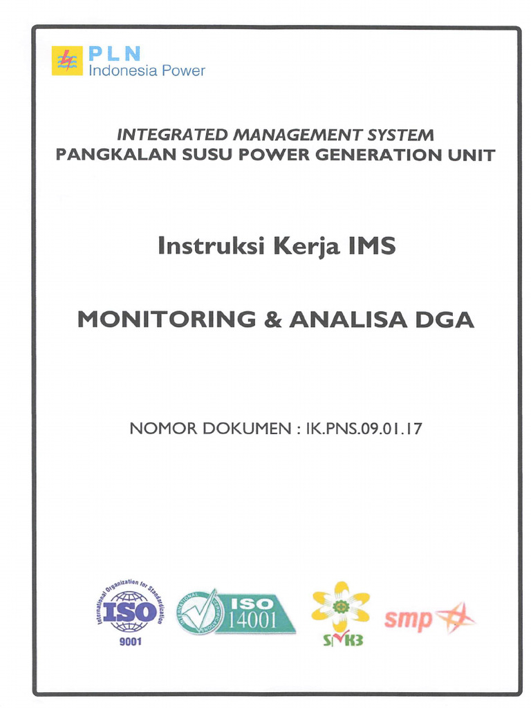 Ik Monitoring & Analisa Dga | PDF