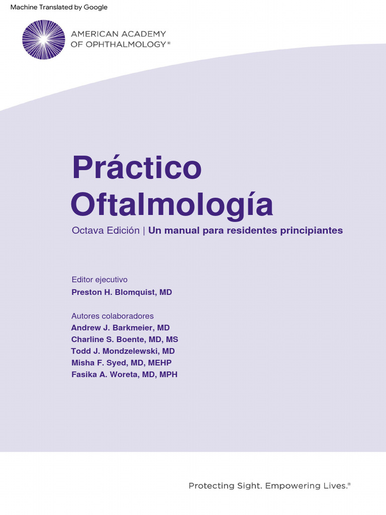 Practical Ophthalmology (8ed) | PDF | Lentes | Estrés (biología)