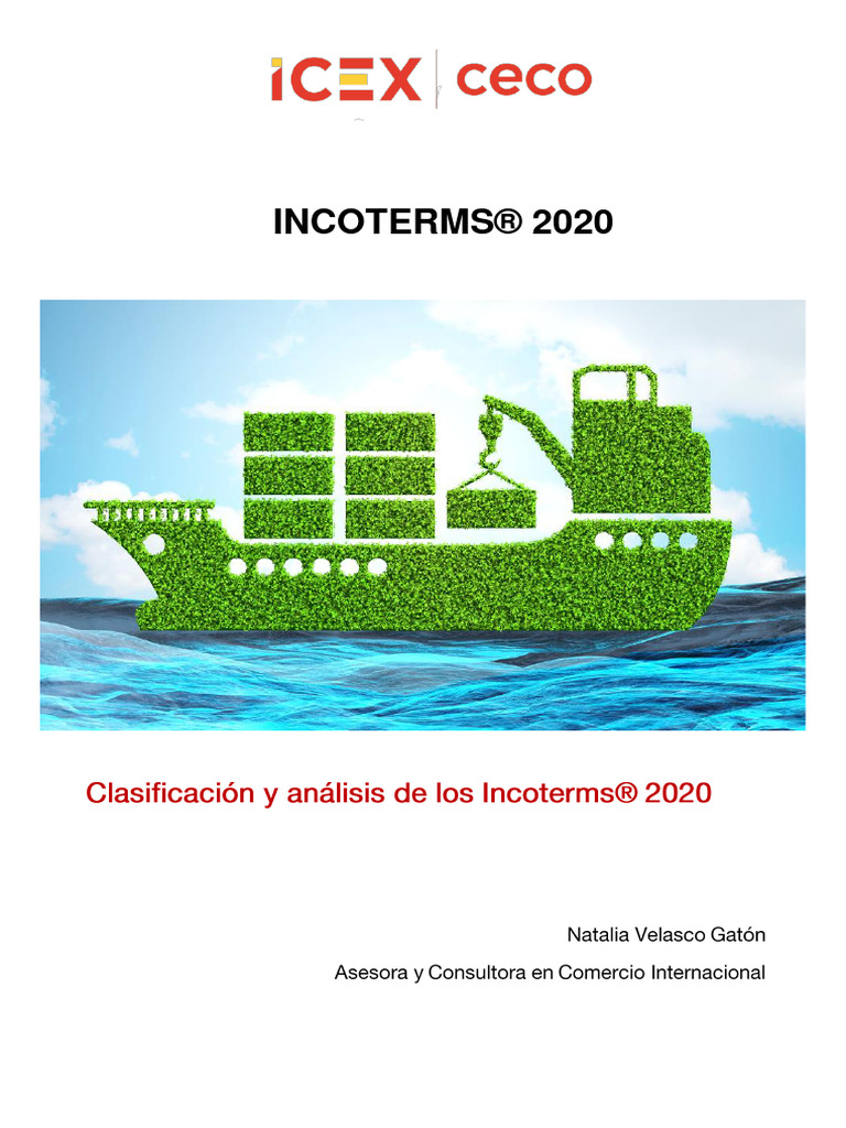 ICEX_Incoterms 2020_Clasificación y análisis_M4 | PDF