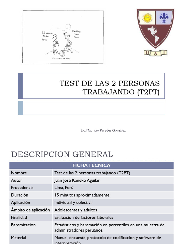 Test de las Dos Personas Trabajando | PDF | Las emociones | Empatía