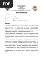 Clean-Up Drive - Activity Design | PDF | Natural Environment | Ecology