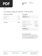 Example UK Electricity Bill | PDF