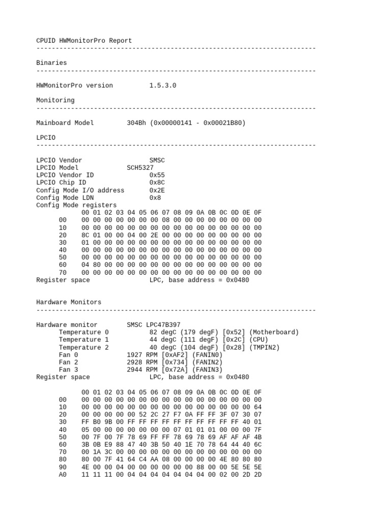 HWMonitor PRO | PDF | Graphics Processing Unit | Computer Engineering