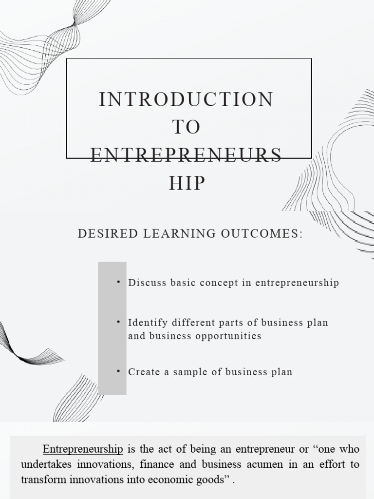 Entrepreneurship - TLE2 | PDF | Entrepreneurship | Business Plan
