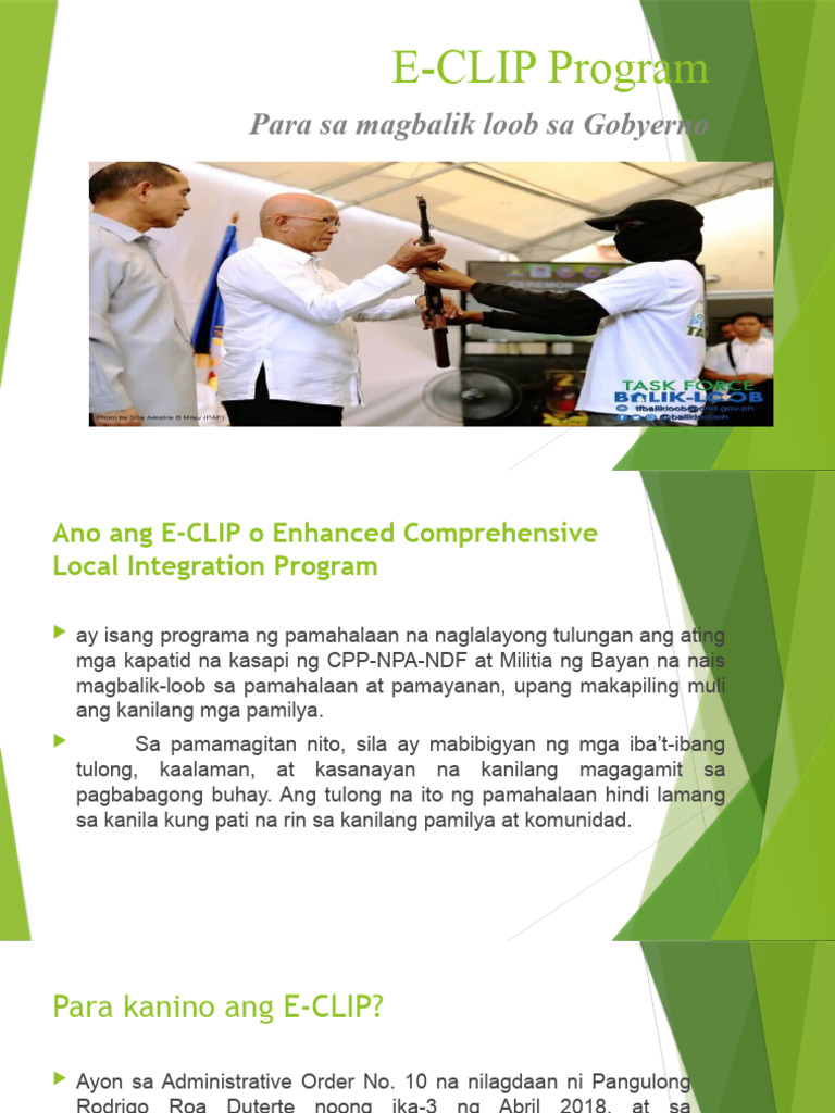 E-CLIP Program | PDF