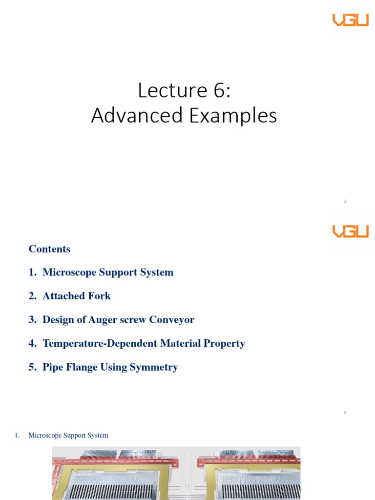 Lecture 6 Ansys Mechanical APDL Advanced Examples | PDF | Deformation ...