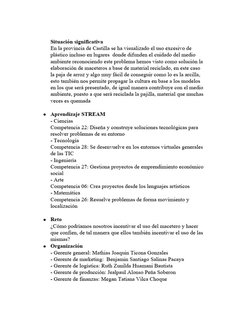 Proyecto de Ept | PDF