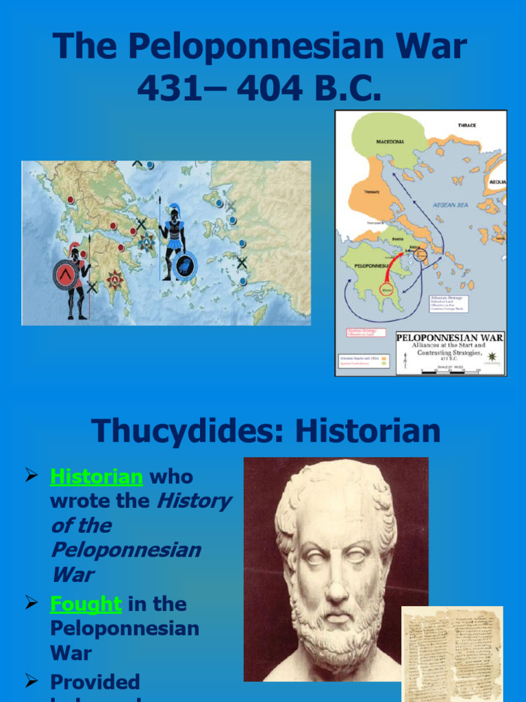 Peloponnesian War Slides | PDF
