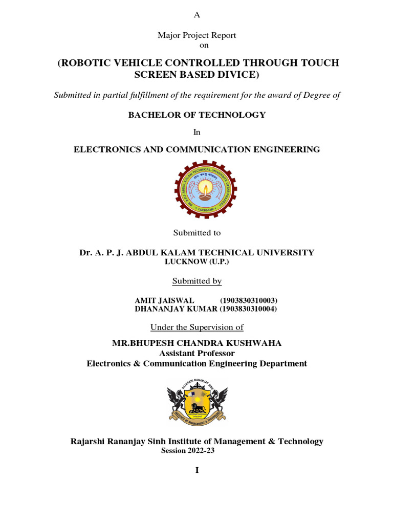 Report DK | PDF | Arduino | Light Emitting Diode