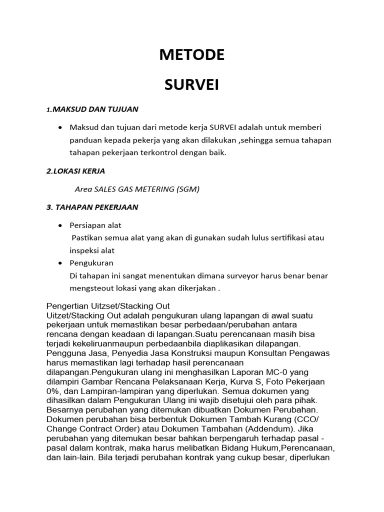 Metode Survei | PDF | Griya & Taman | Komputer