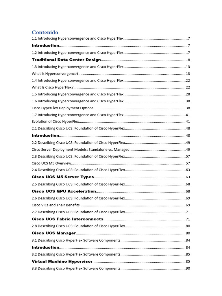 Hyperconvergence and Cisco HyperFlex | PDF | Virtual Machine | Virtualization