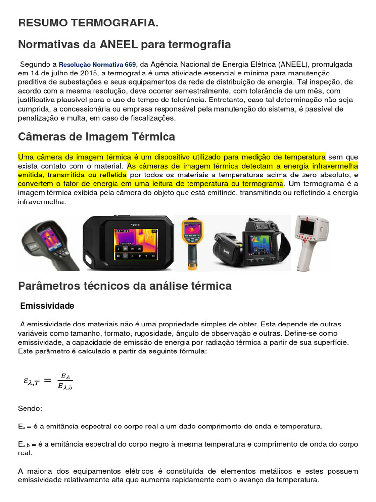 Bom Tutorial Temografia | PDF | Temperatura | Termodinâmica