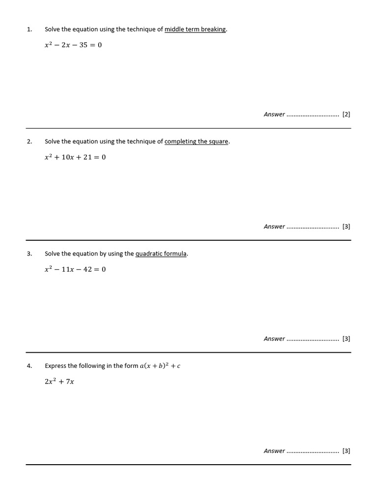 Grade 09 - Term 1 - Math D Exam | PDF | Mathematics | Elementary ...
