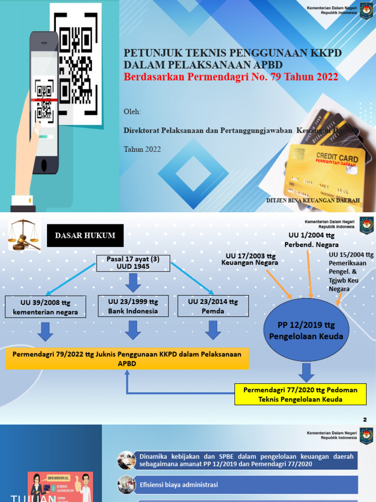 Juknis Penggunaan KKPD 79.22 | PDF