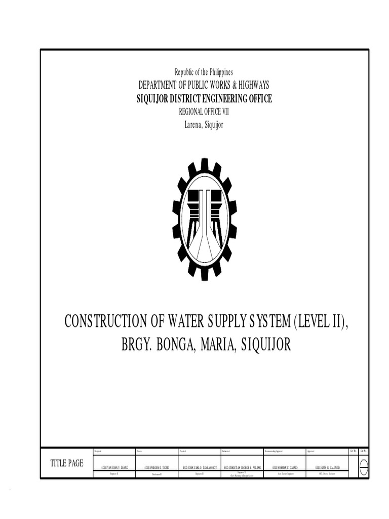 Plan Bonga | PDF | Mechanical Engineering | Civil Engineering