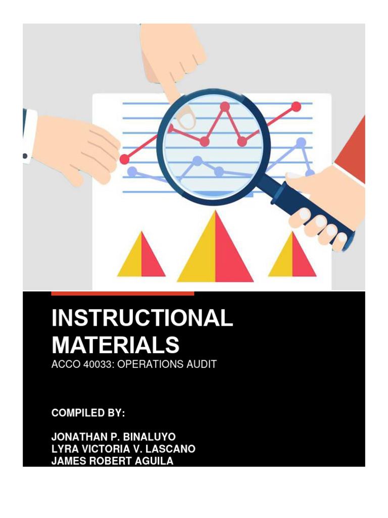 Operations Audit Course Overview | PDF | Audit | Internal Audit