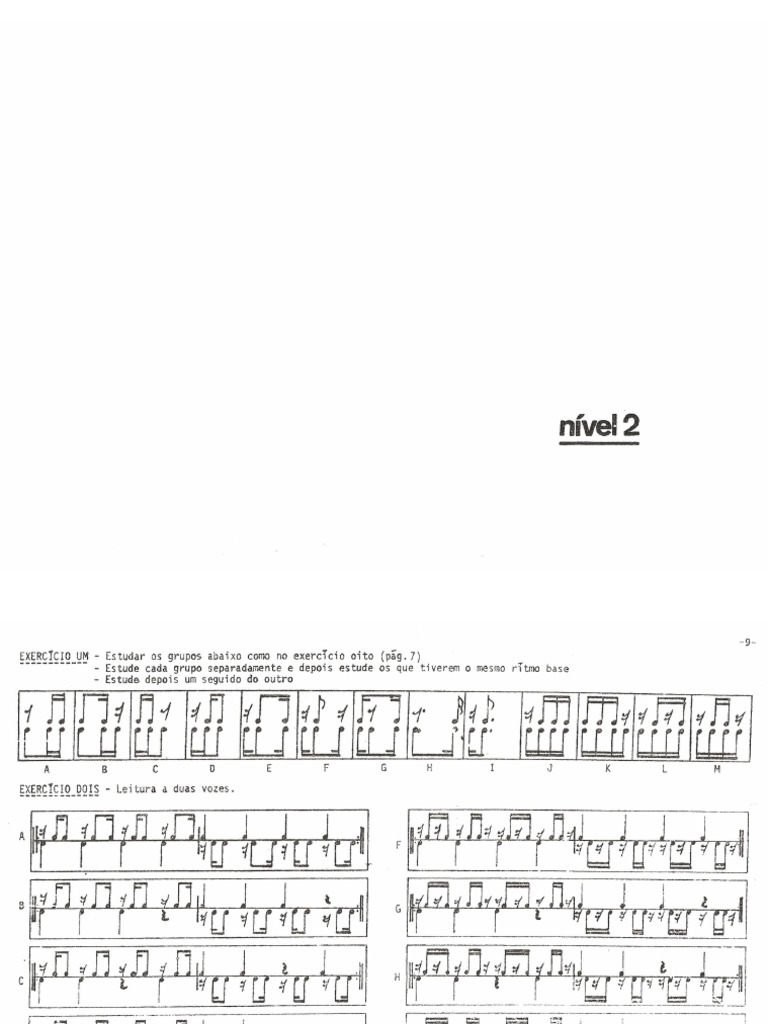 apostila nivel 2 RITMO | PDF