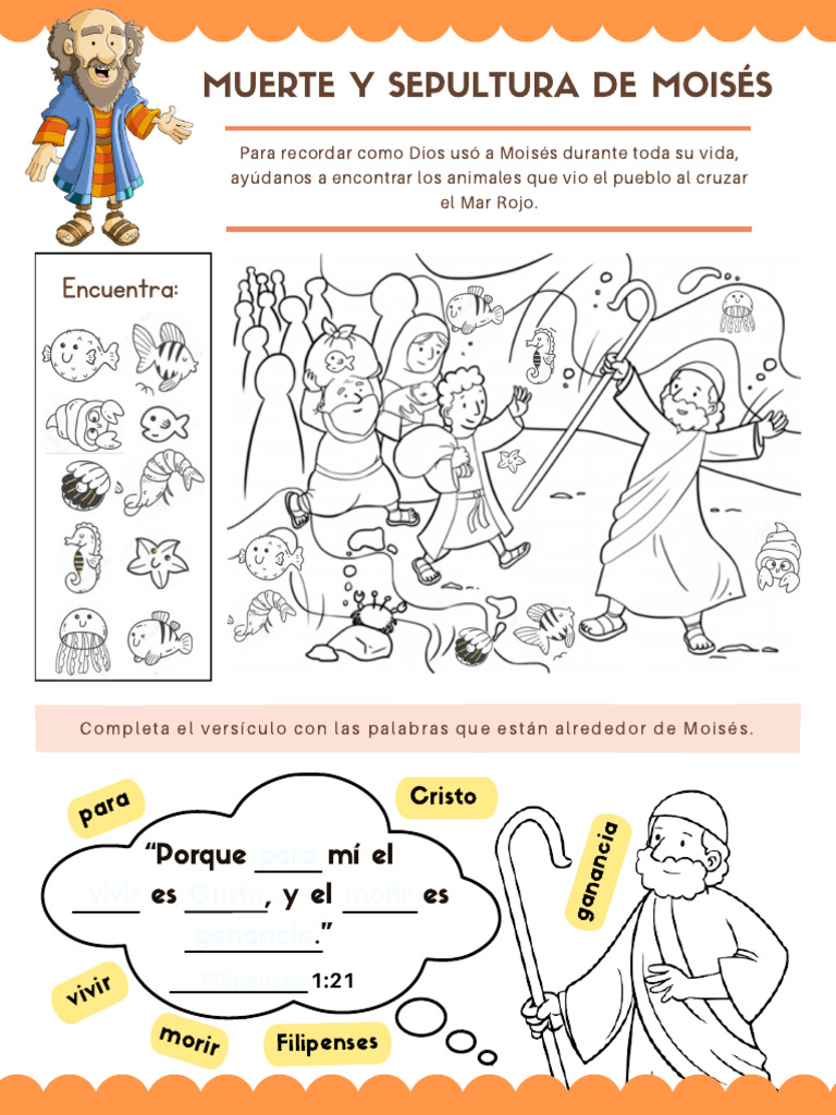 Act 97.Muerte y Sepultura de Moisés | PDF