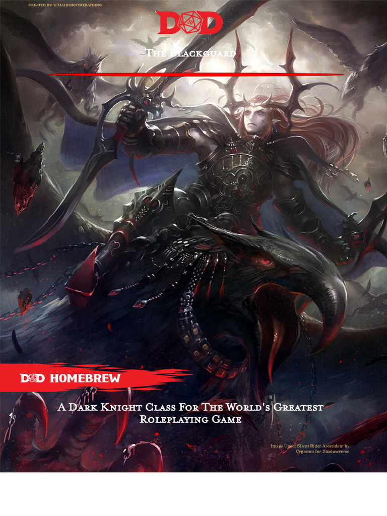 The Blackguard - The Homebrewery | PDF