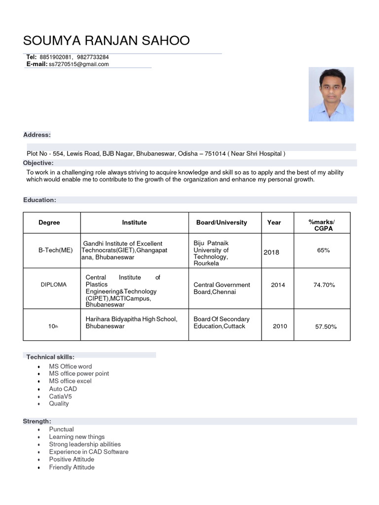 Soumya Resume. | PDF